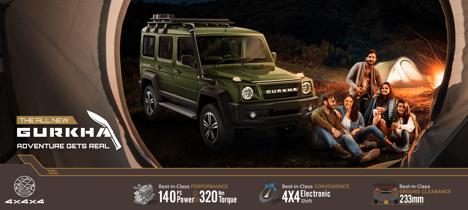 Force Gurkha - 4x4 Car in India | Price, Interior, Mileage