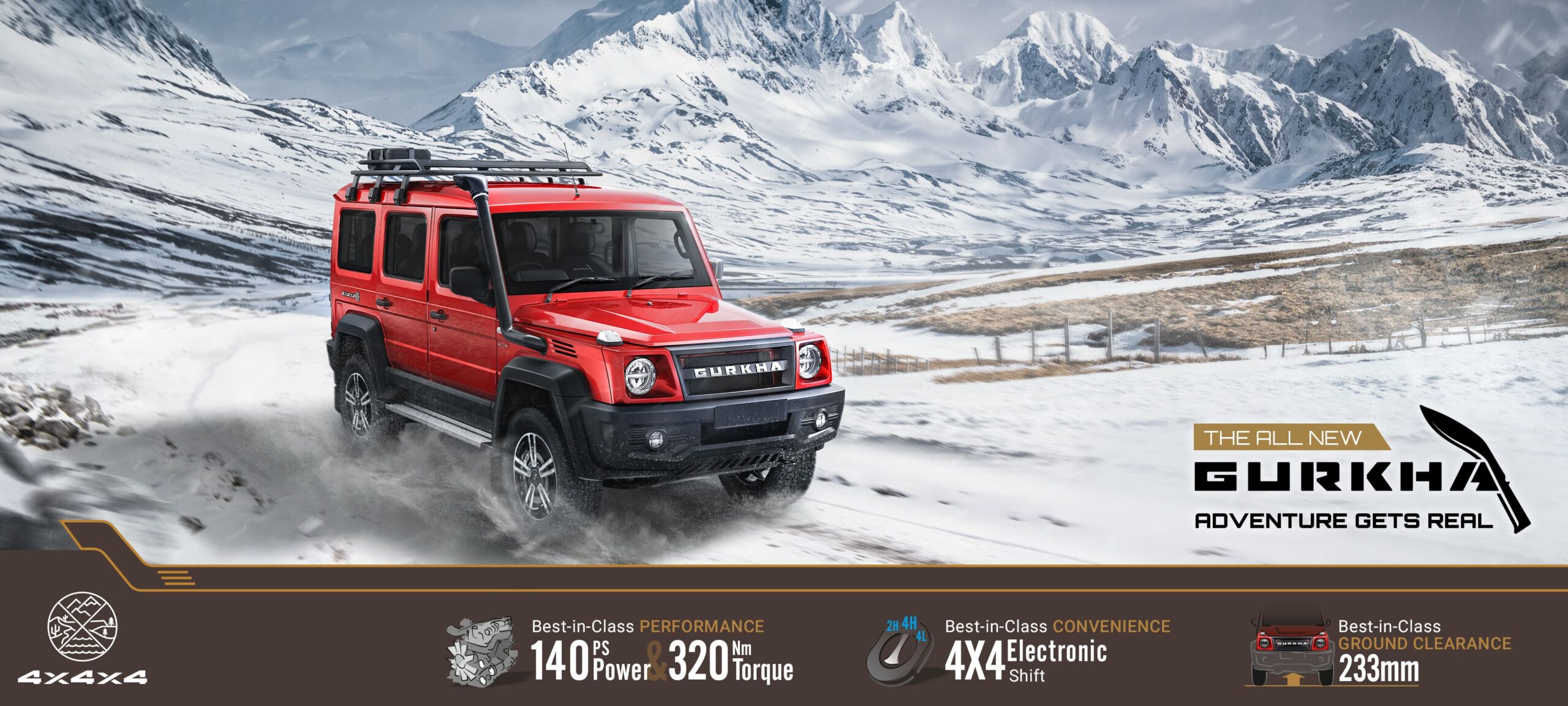Force Gurkha - 4x4 Car in India | Price, Interior, Mileage