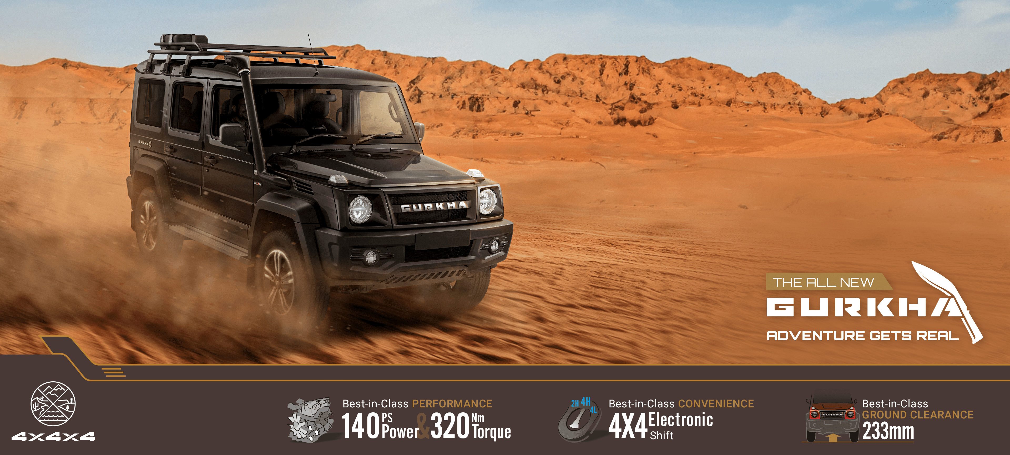 Force Gurkha - 4x4 Car in India | Price, Interior, Mileage